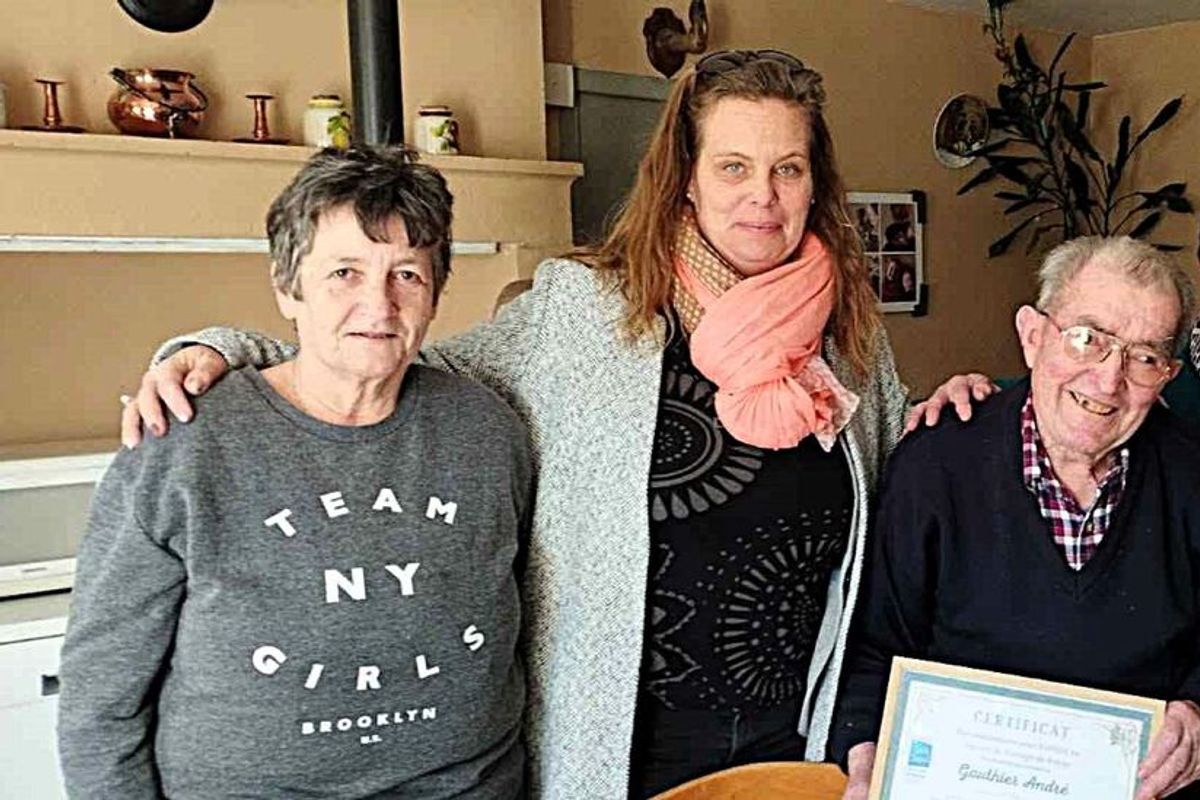 La fidélité d’André Gautier récompensée - Le Journal du Centre