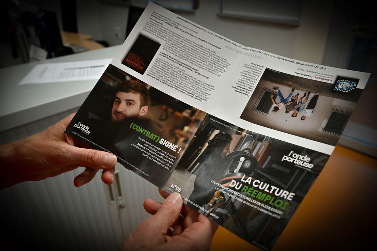 L'Onde porteuse, radio inclusive à Clermont-Ferrand, est aussi un hebdo ...