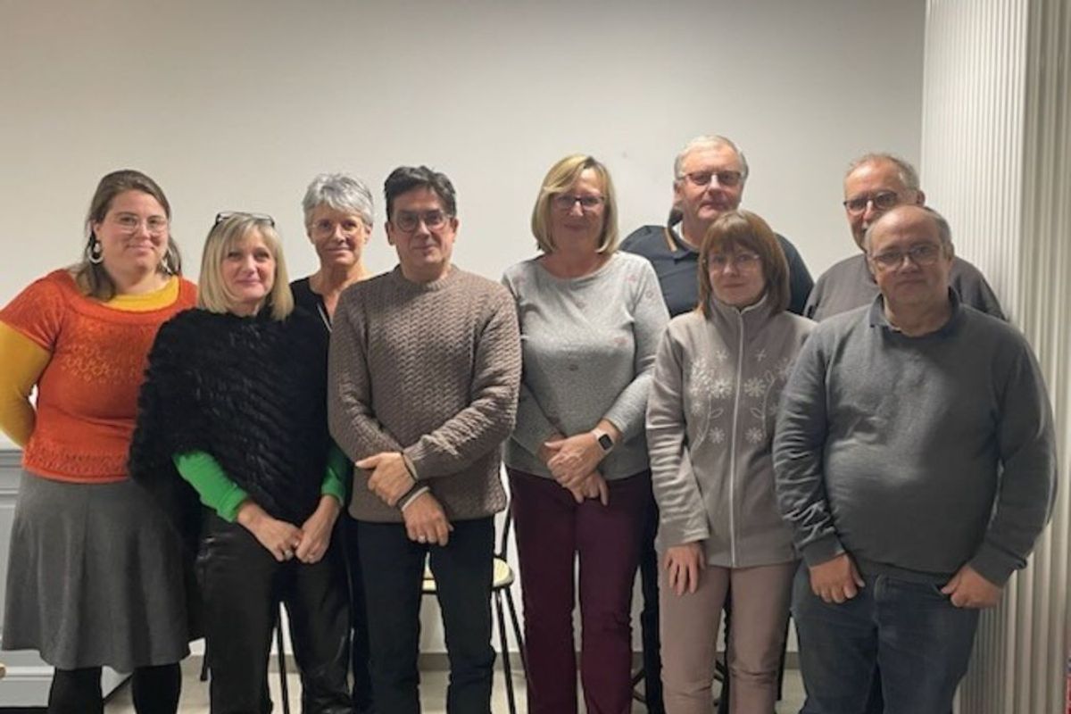 Avec le comité des fêtes en 2025 - La Montagne