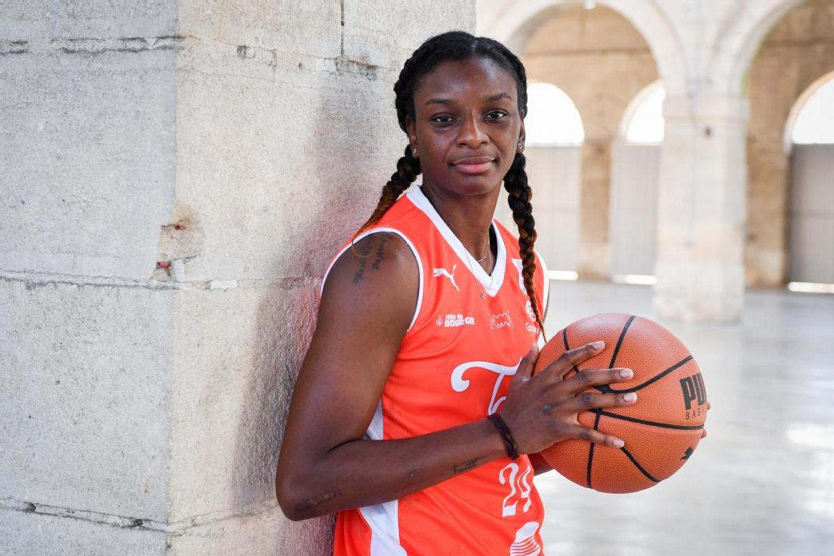 Avant de recevoir Saint-Amand/Hainaut, Keisha Hampton a les dents qui ...