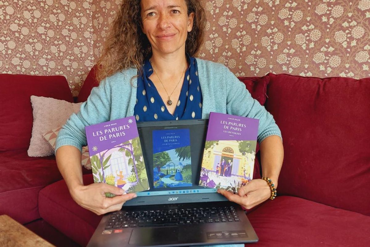 Émilie Riger, d'Amilly, va présenter le tome 3 de sa saga "Parures de ...