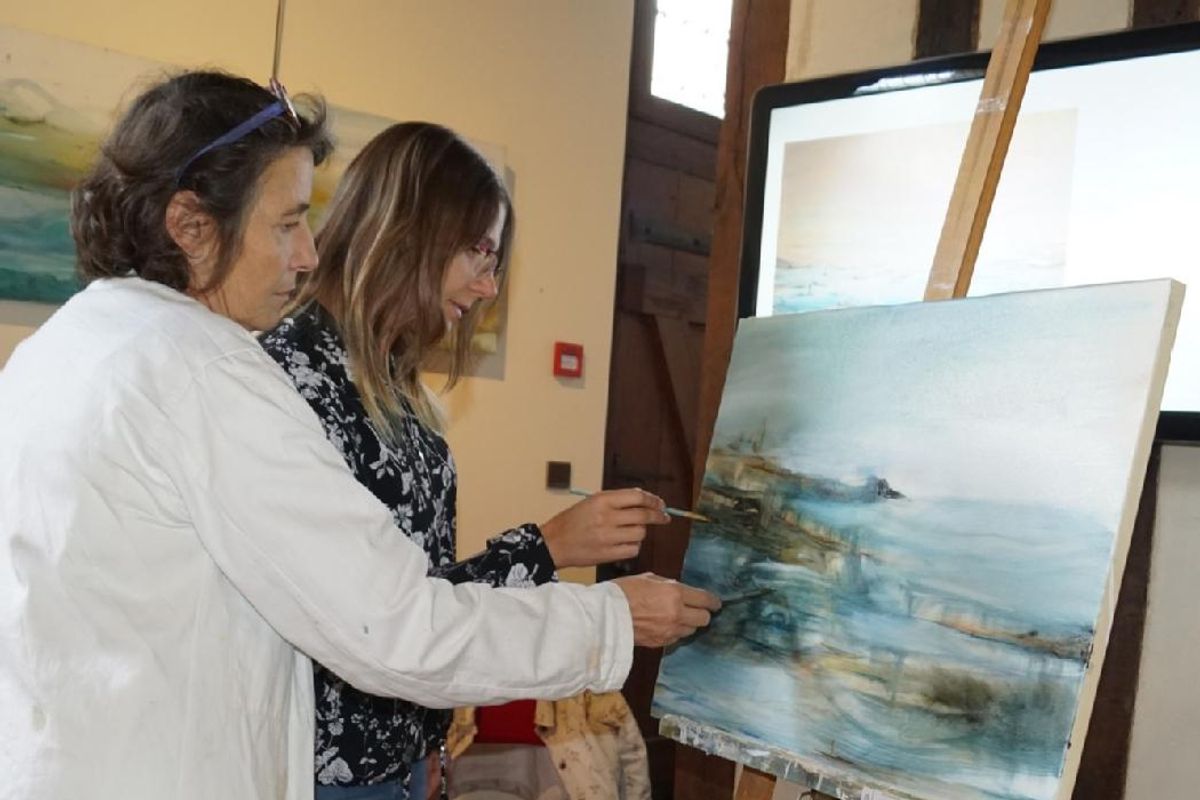 AUBIGNY SUR NERE. Moments d’échanges artistiques à Aubigny-sur-Nère ...