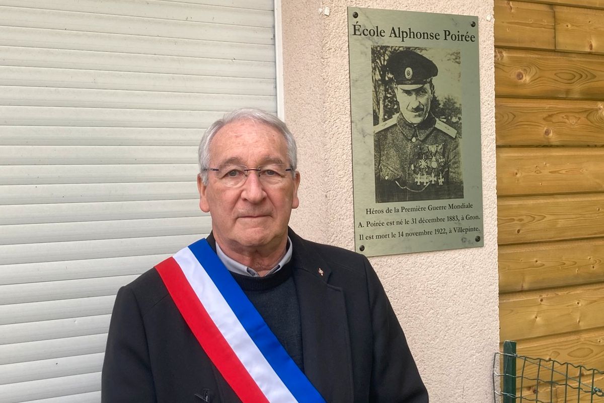 À Gron, la commune perpétue la mémoire d’un héros local ayant œuvré ...