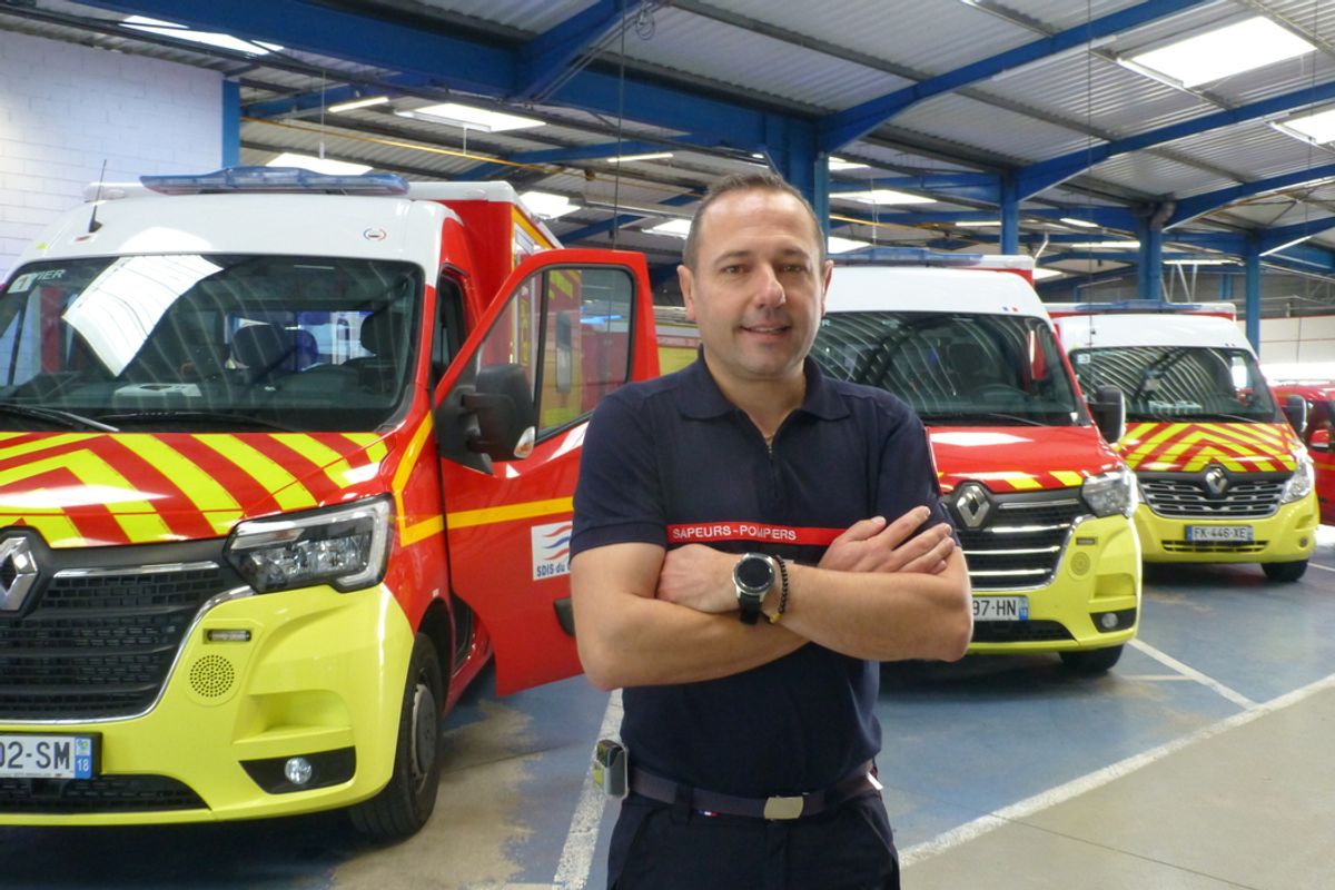 Le lieutenant Julien Vigot est le nouveau chef du centre de secours de ...