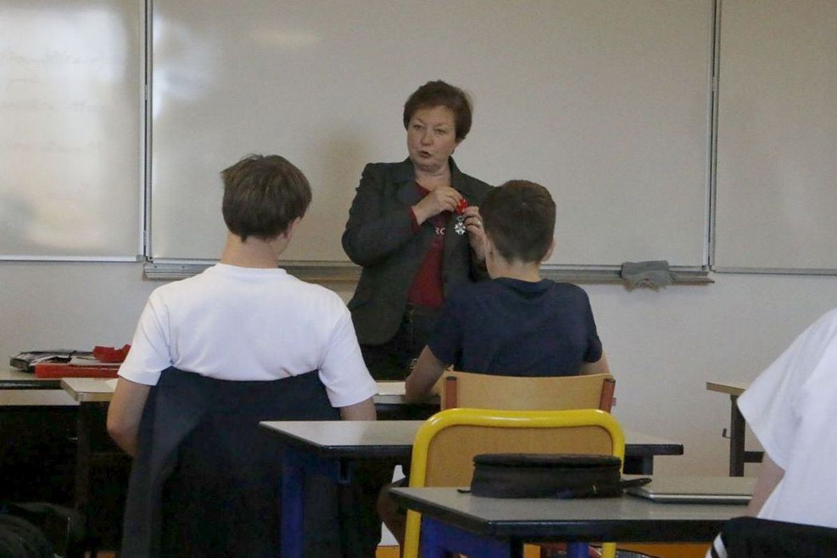 CROCQ. Un cours magistral d’instruction civique - La Montagne