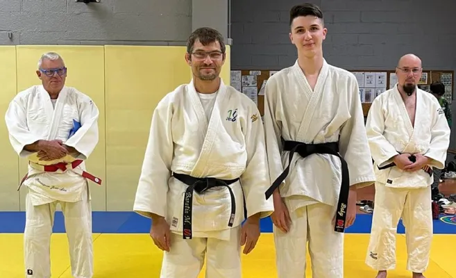 Johan Bohy, jeune judoka de Saint-Germain-du-Puy, a obtenu sa ceinture ...