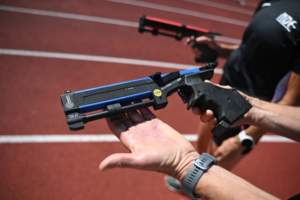 Le laser run, c'est quoi ? Rencontre avec deux passionnés, à Vichy - La Montagne