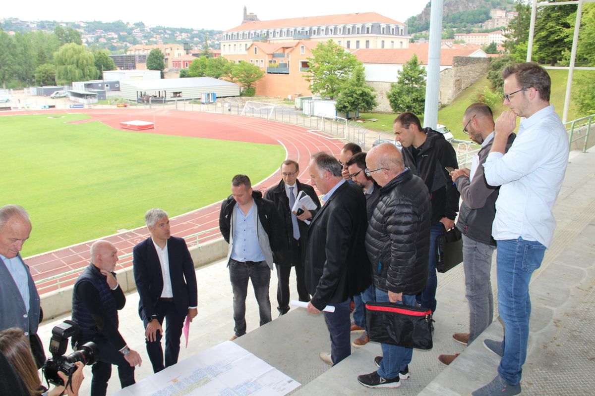 Cinq choses à savoir sur les travaux du stade Massot au Puy-en-Velay ...