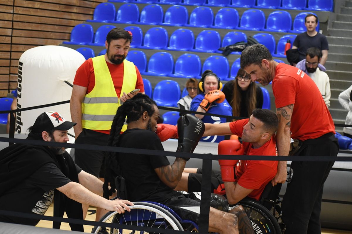 Nouveau succès pour le Challenge handi-boxe Gilbert-Joie : la quinzième édition en images - Le ...