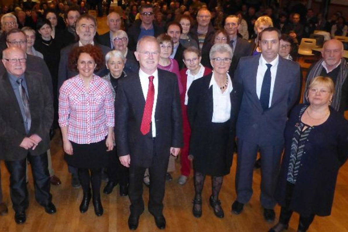 Michel Mrozek a présenté, hier soir, sa liste Saint-Amand pour tous ...