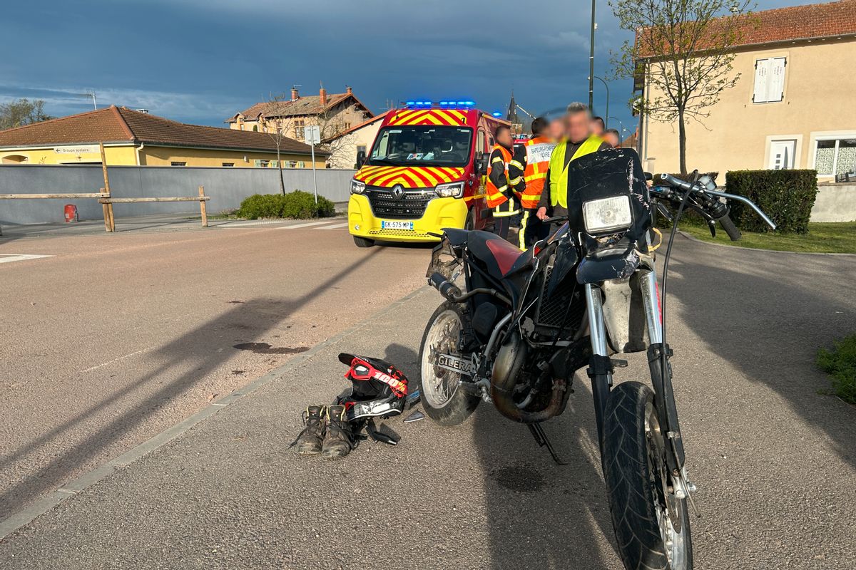 Un jeune cyclomotoriste blessé dans un accident à Saint-Germain ...