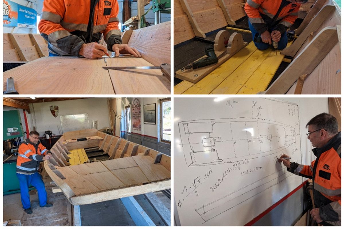 À Belleville-sur-Loire, Patrick Ruellé fabrique des embarcations ...