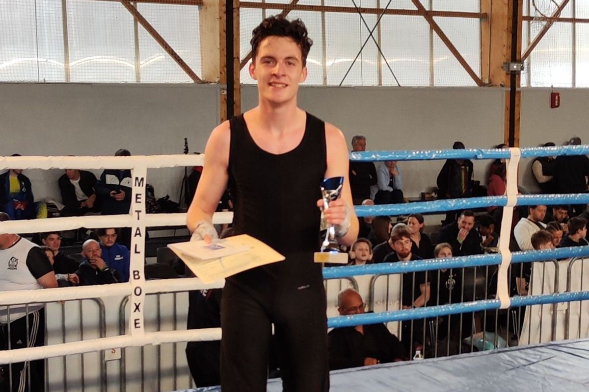 Clément Olivier (Tulle), vice-champion de France de savate - La Montagne