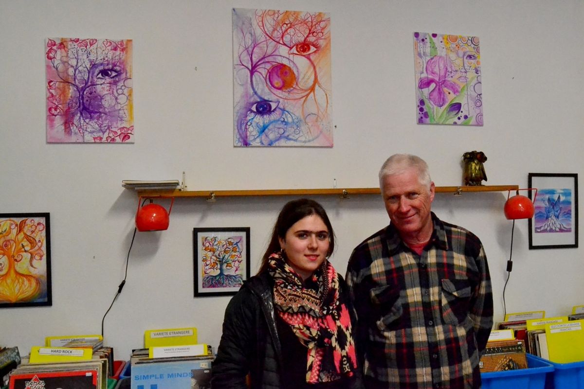 Cloé Garnier expose ses aquarelles - La Montagne