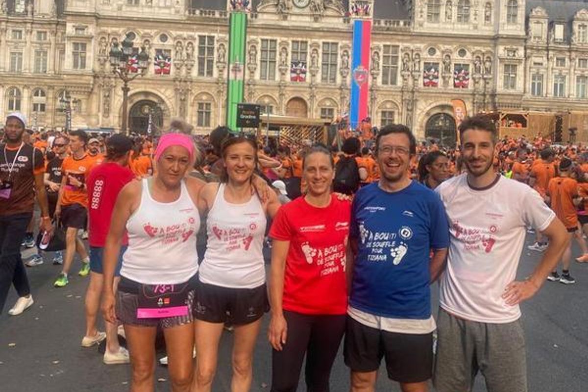 Tiziana fait forte impression à l’Orange night run de Paris - La ...