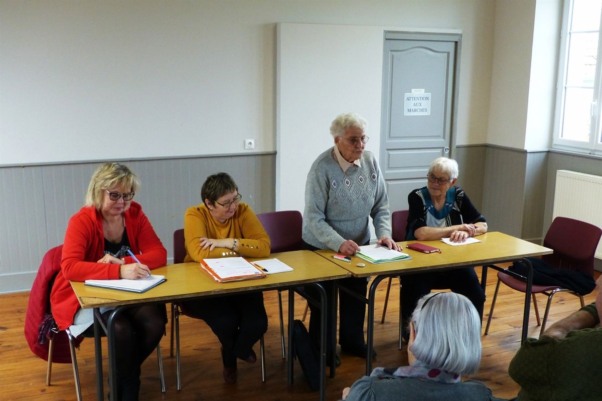 AUGY SUR AUBOIS. Une coprésidence au Club de l’amitié - Le Berry ...