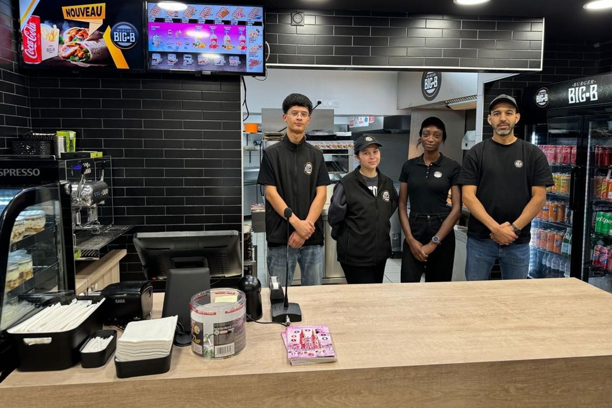 Chartres : le fast-food Big-B ouvre son deuxième établissement, place du Général de Gaulle - L ...