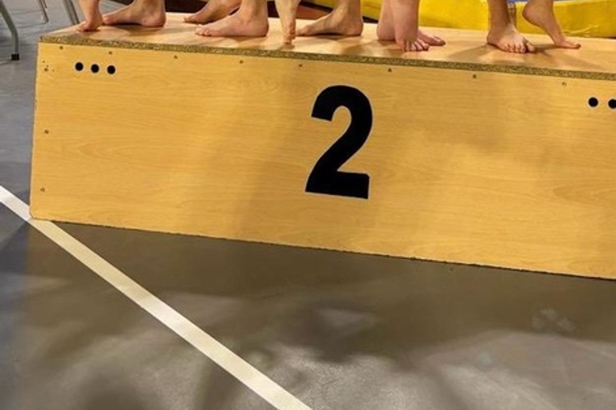 Cinquante six gymnastes de Combronde Gym à Pérignat-sur-Allier - La ...
