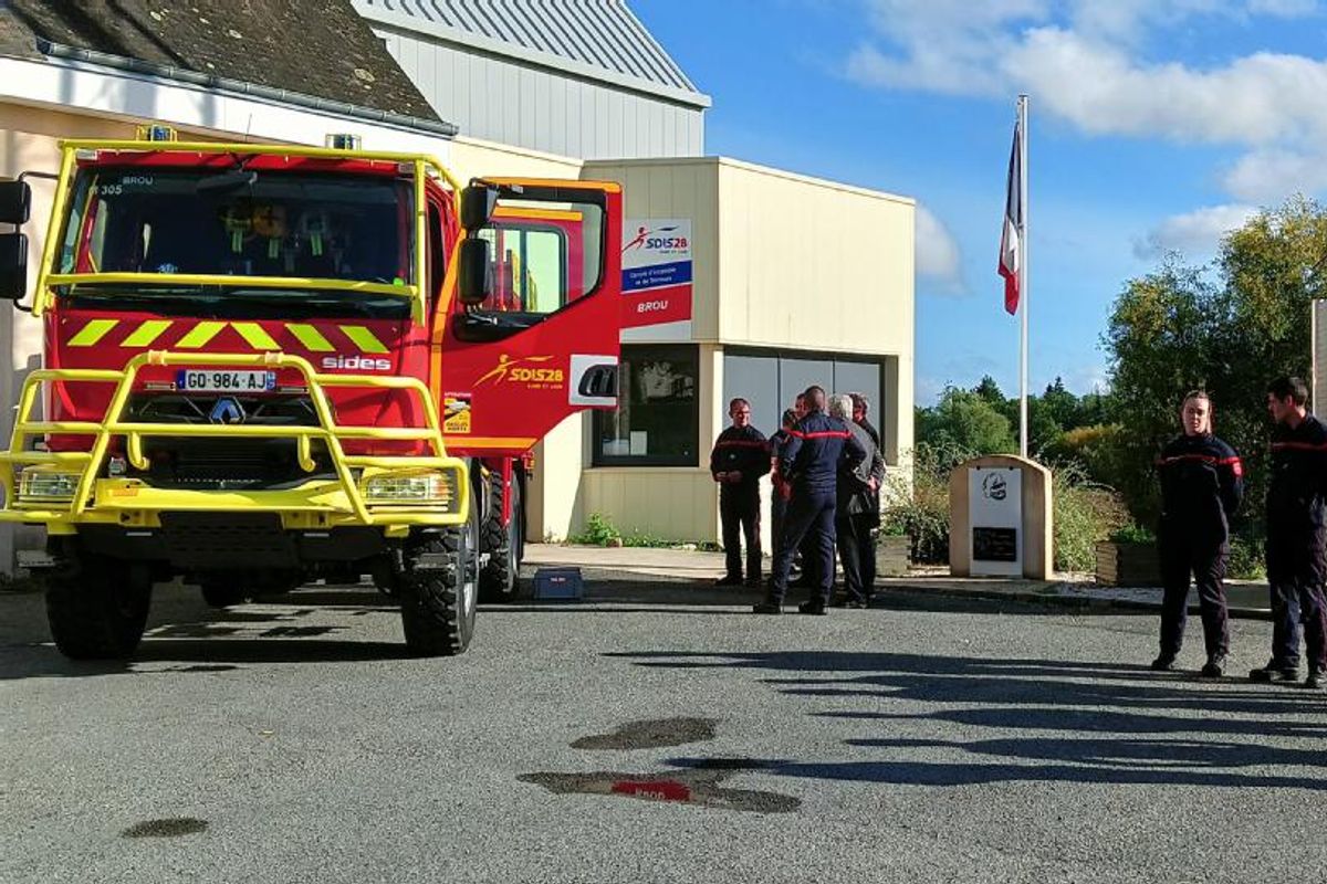 BROU. Un nouveau camion d’intervention pour les pompiers - L’Écho Républicain