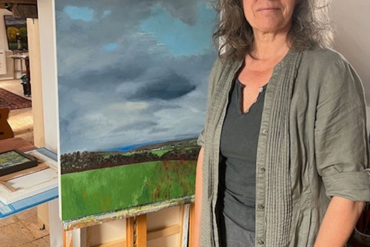 Isabelle Violette, entre ciel et reflets - La Montagne