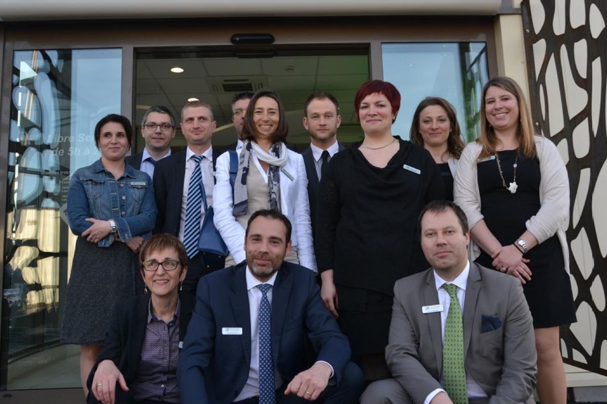 Inauguration de la nouvelle structure du Crédit Agricole - La Montagne