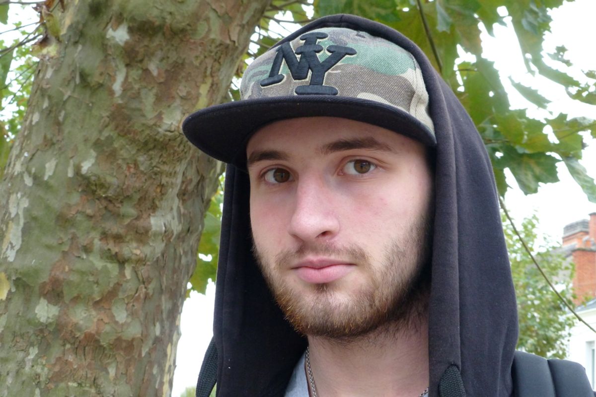 Alexandre et Florian, lycéens à Brisson, après la minute de silence ...