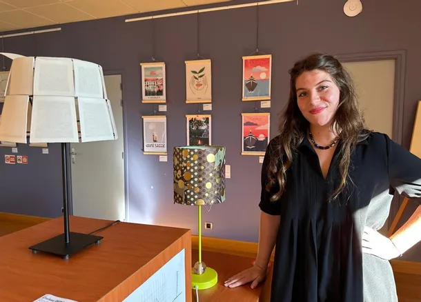 Clarisse Debost présente ses créations - La Montagne