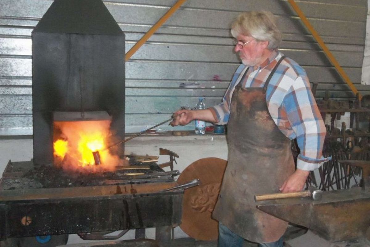 Cees Rombout, sculpteur forgeron - La République du Centre