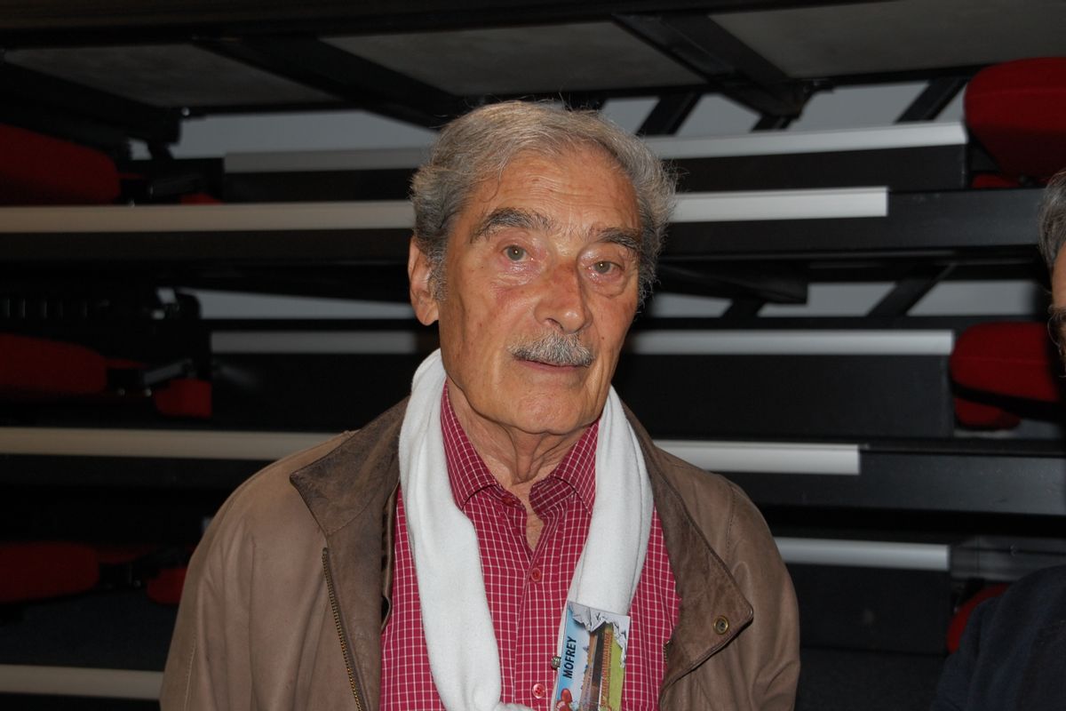 Roger Mofrey, doyen du Salon international de la caricature, du dessin ...