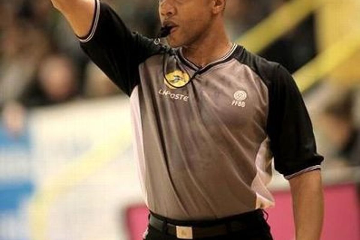 Ahmed Aït Bari, arbitre de Pro B - La Montagne