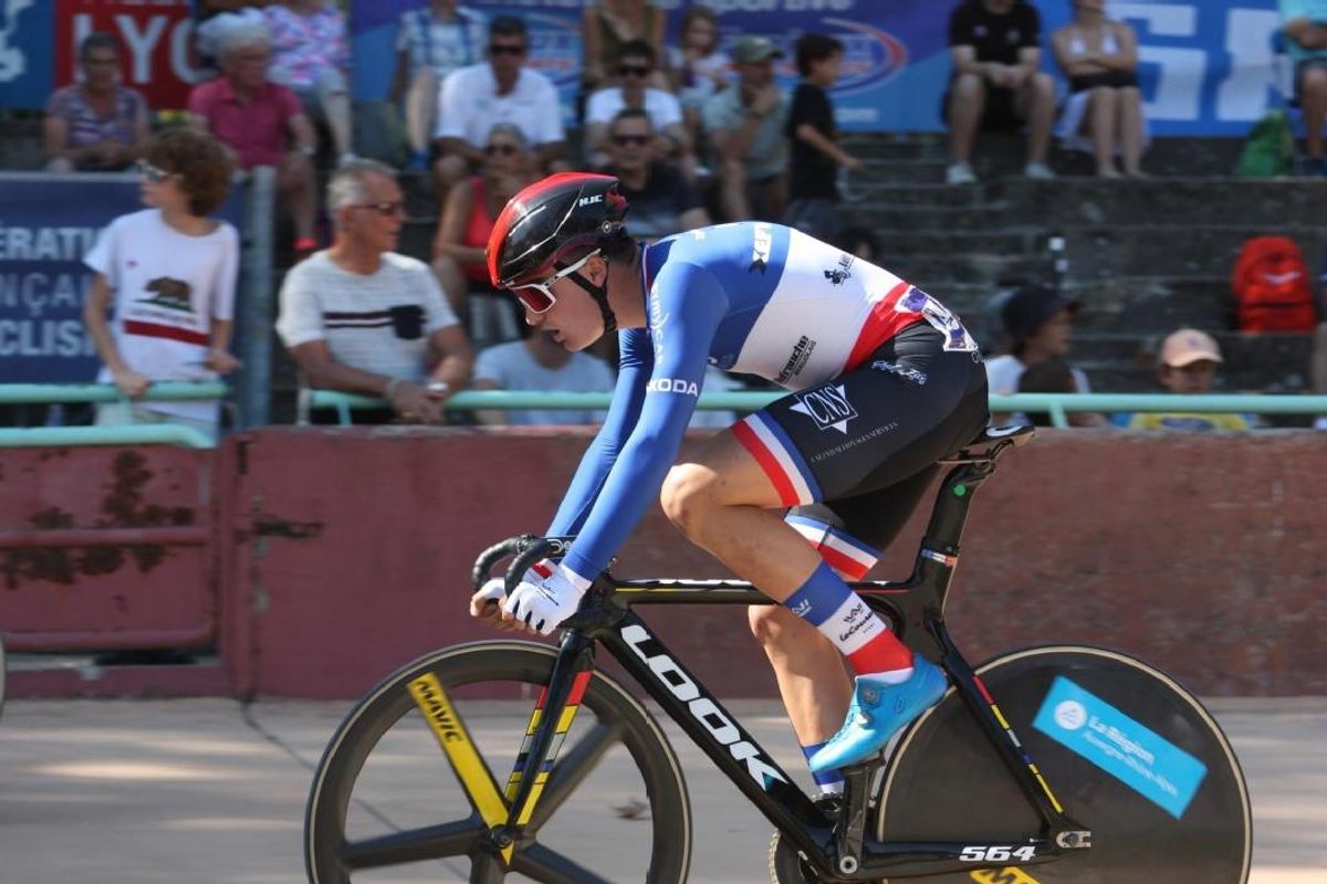 Cyclisme : l'Auvergnat Camille Charret dans le top 10 de la poursuite ...