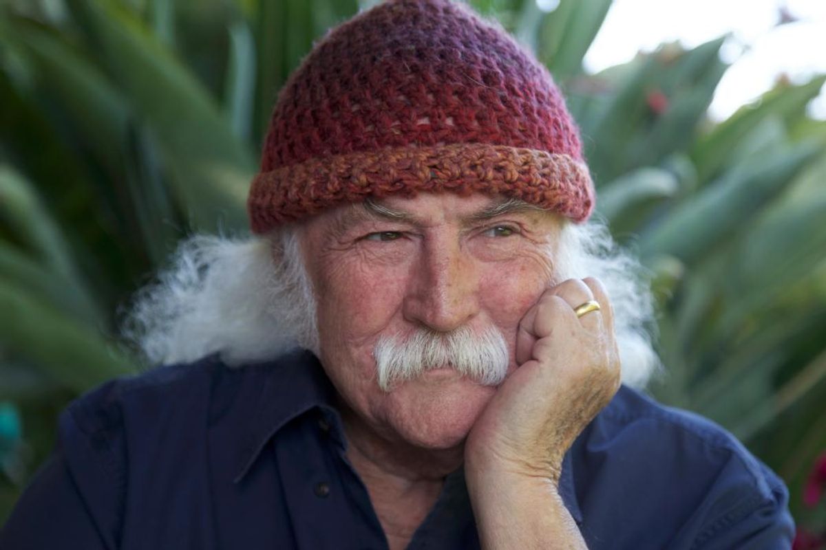David Crosby, sa moustache et ses cheveux longs, mort d'une légende du ...