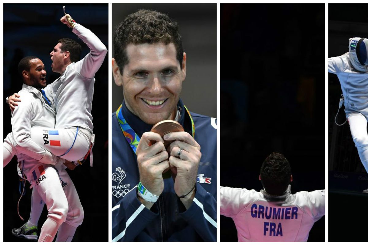 [En Direct] Le Neversois Gauthier Grumier, champion olympique d'escrime ...