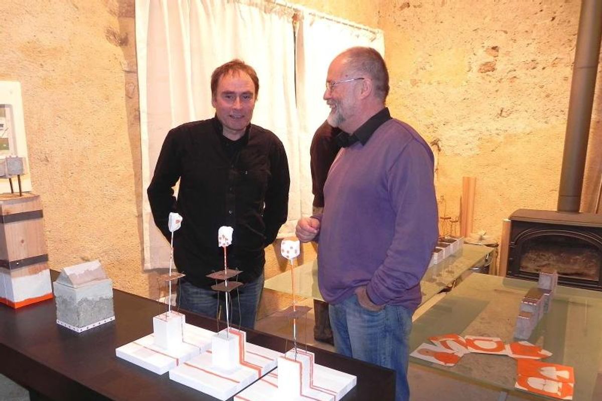 Patrick Peltier a expliqué ses sculptures - La Montagne