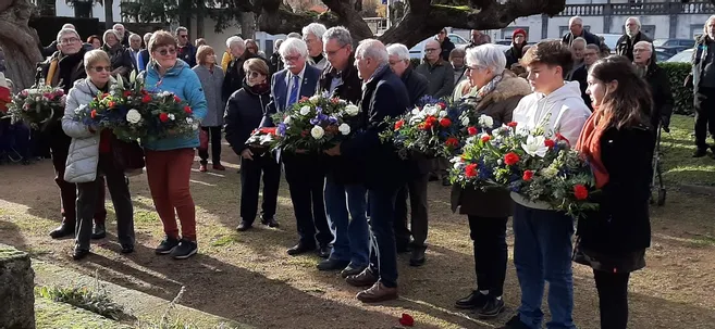Commémoration de la rafle du 16 décembre 1943 à Billom avec hommage aux ...