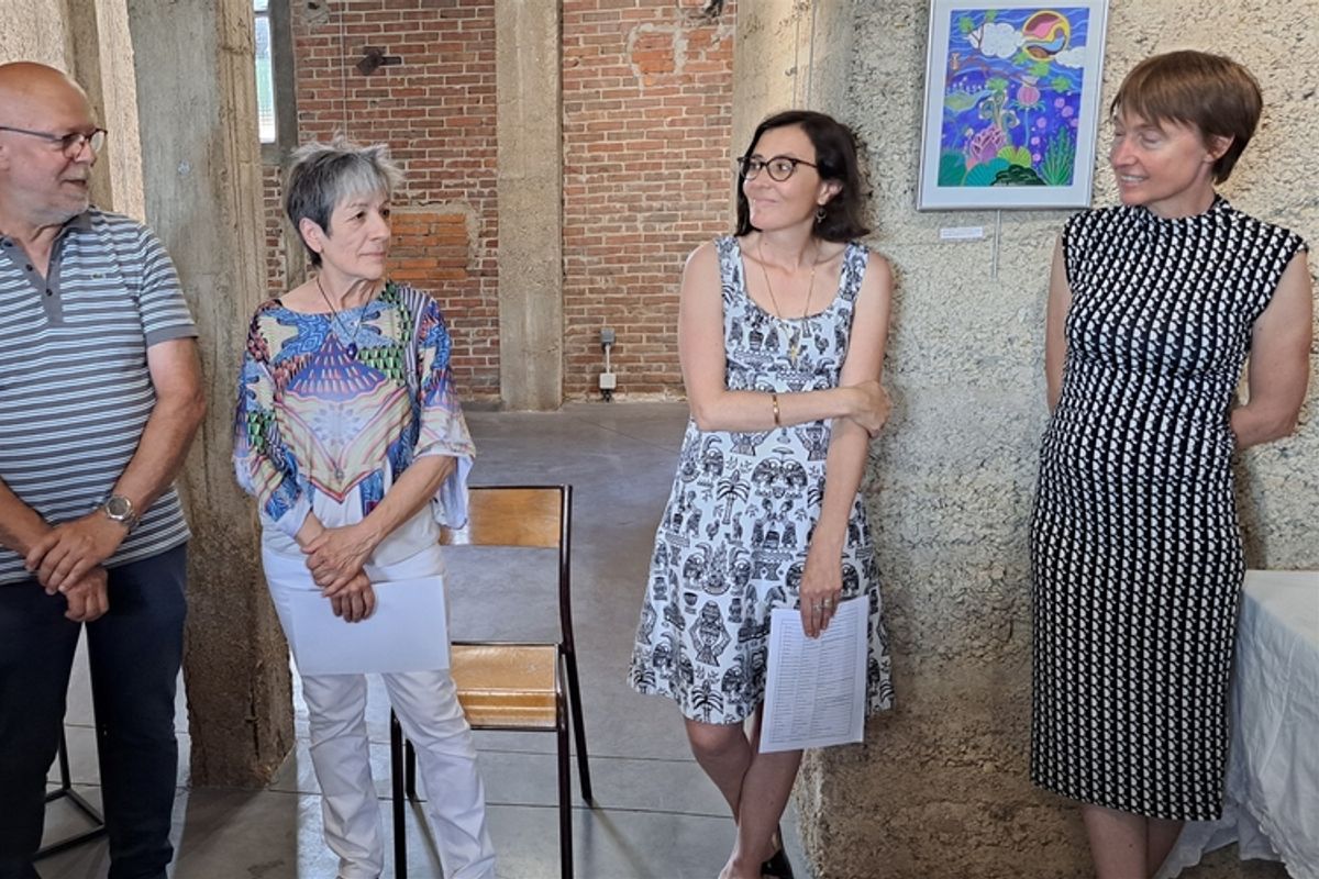 NOYANT D ALLIER. Exposition sublime d'Amélie Fabre, Marie-Florence ...