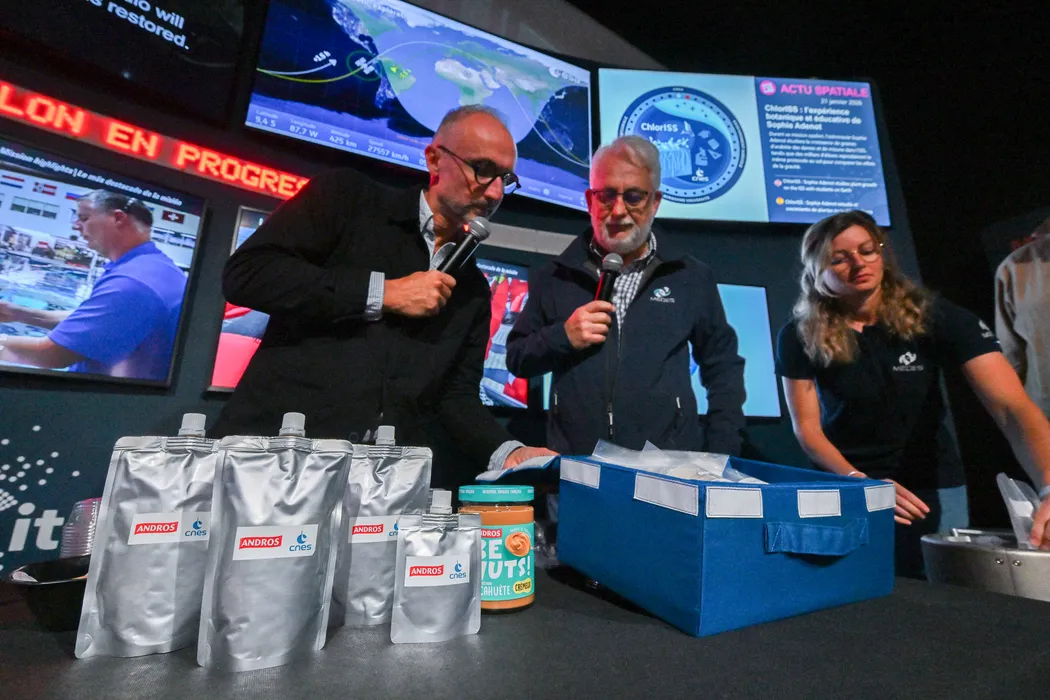 Andros entre dans l’histoire de l’espace : ce plat inédit sera préparé ...