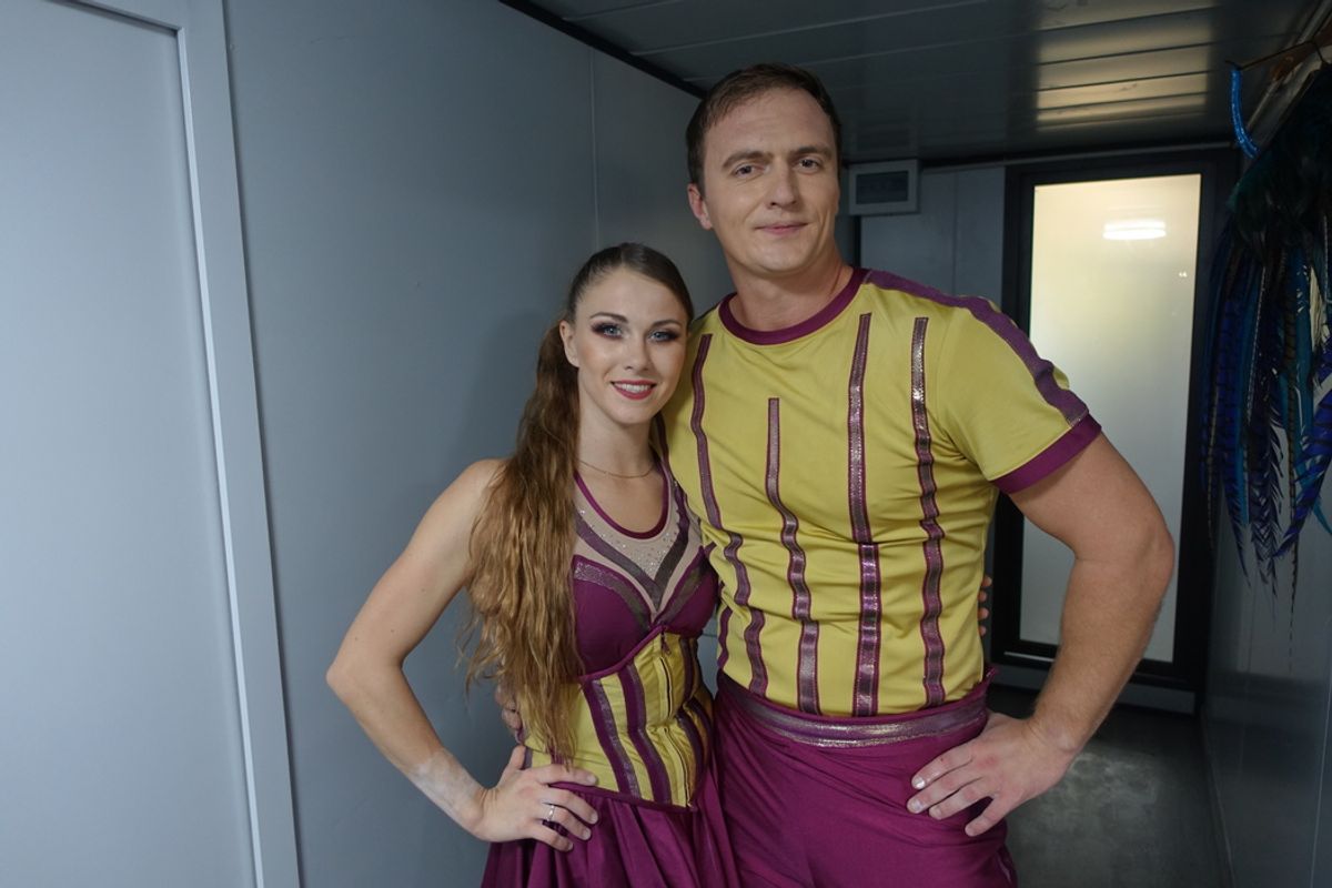 Katya et Andrey, un couple d’acrobates uni par le cirque au National ...