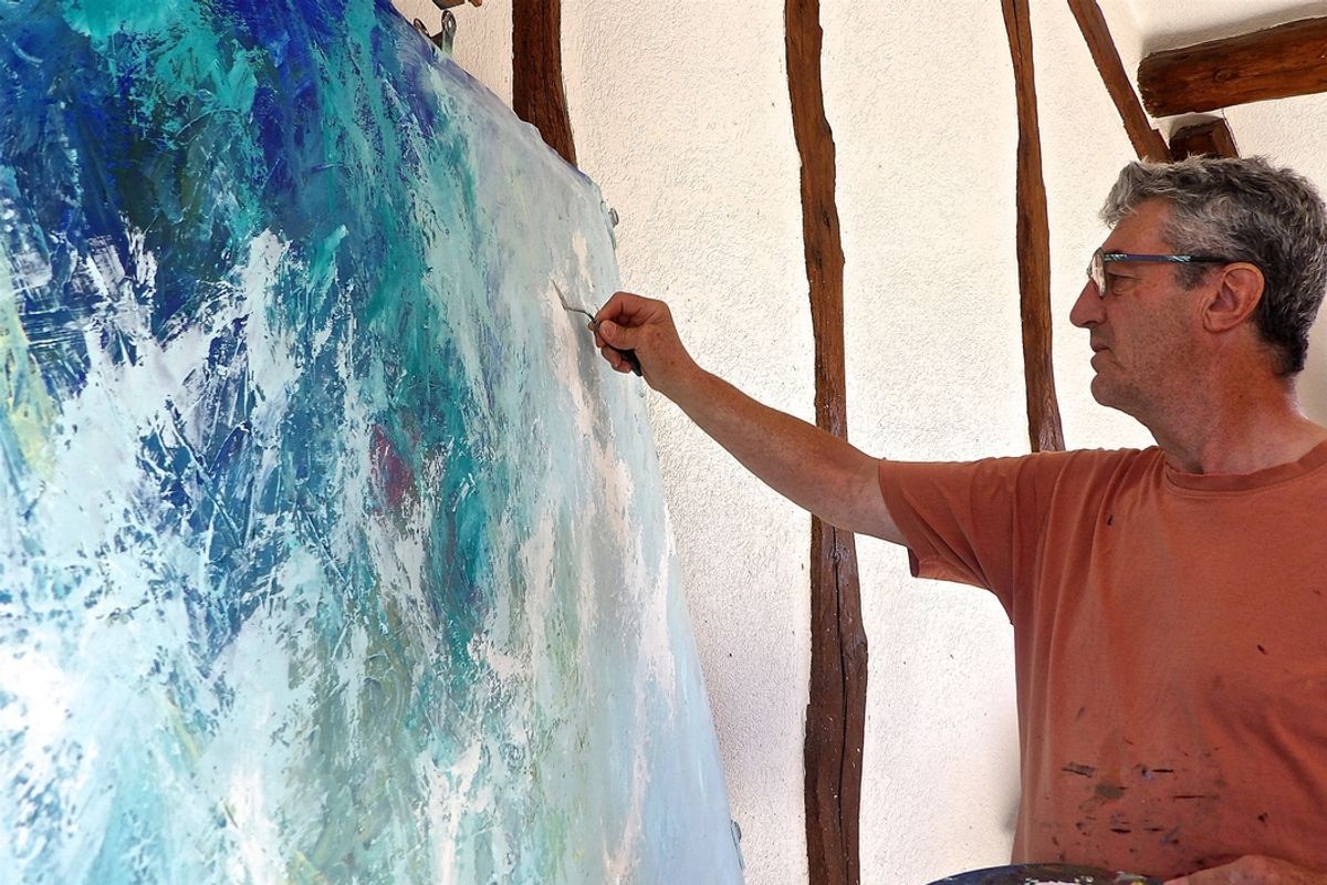 Dans l’atelier de Philippe Massa et Alexandra Michelet, un couple de ...