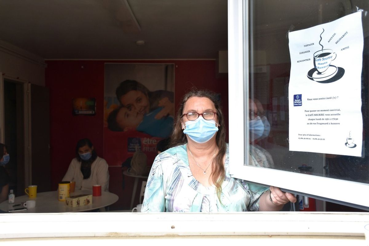 Café sourire de Sainte-Geneviève, à Auxerre : vingt ans passés à rompre ...