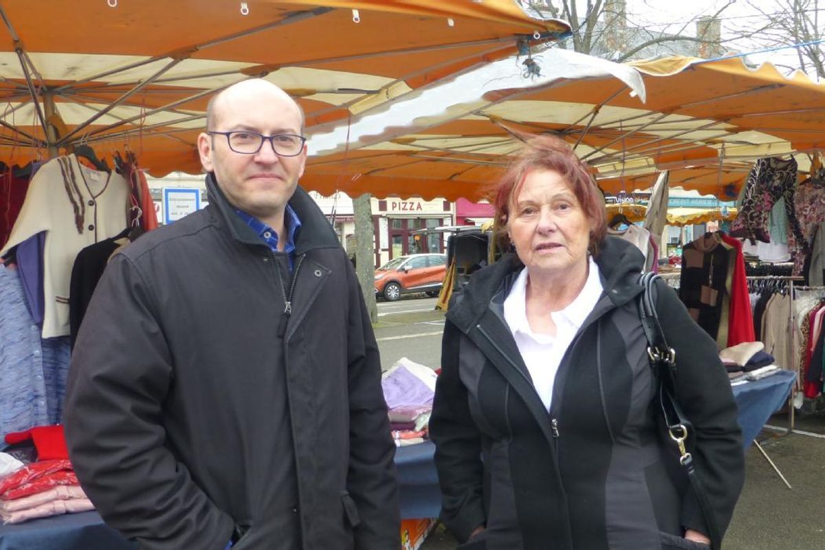 Fabrice de Rore et Christiane Kuster (FN) préparent le second tour sur ...