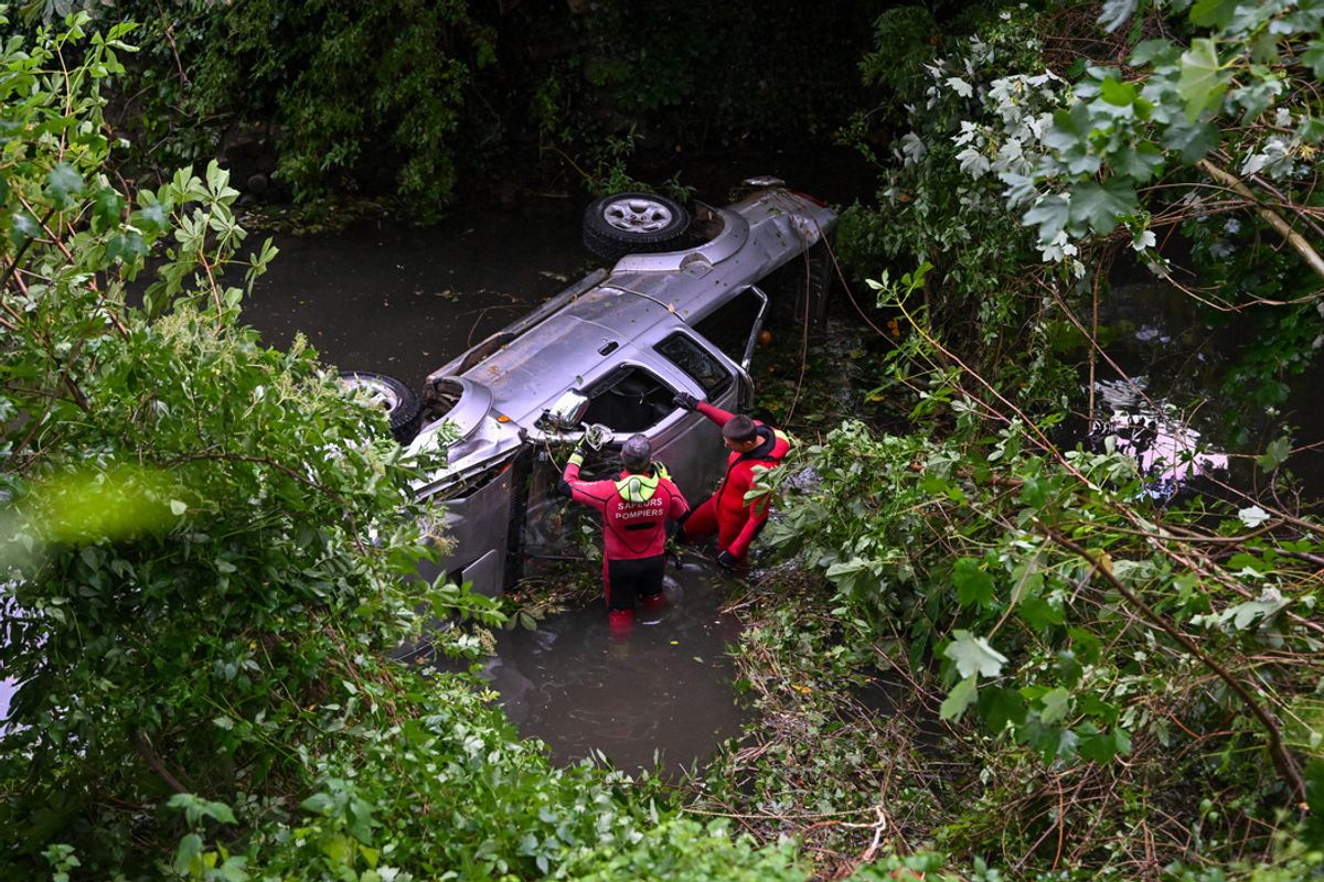 Voiture tombée dans l’Eure à Chartres : le conducteur était ivre et ...