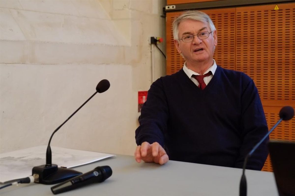 Jean-Guy Bègue a donné samedi une conférence à l’abbaye Saint-Germain ...