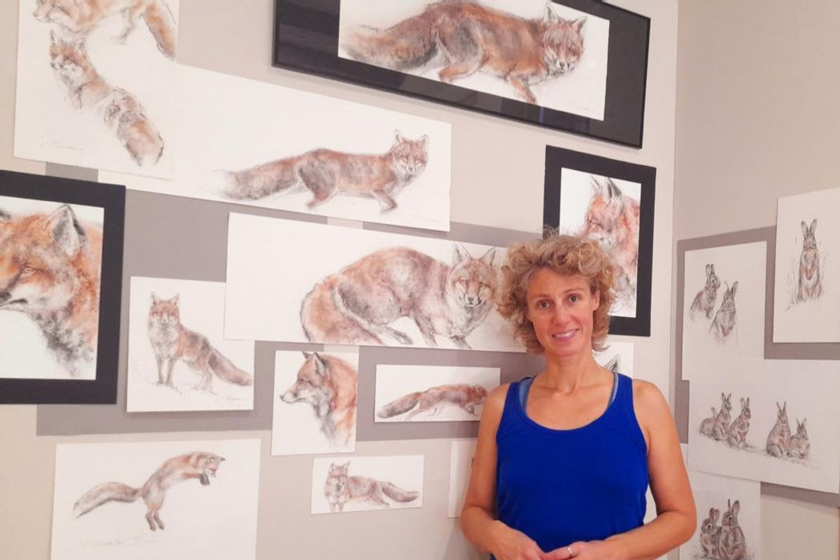 Le trait buissonnier d’Estelle Rebottaro exposé rue Bourbonnoux à ...