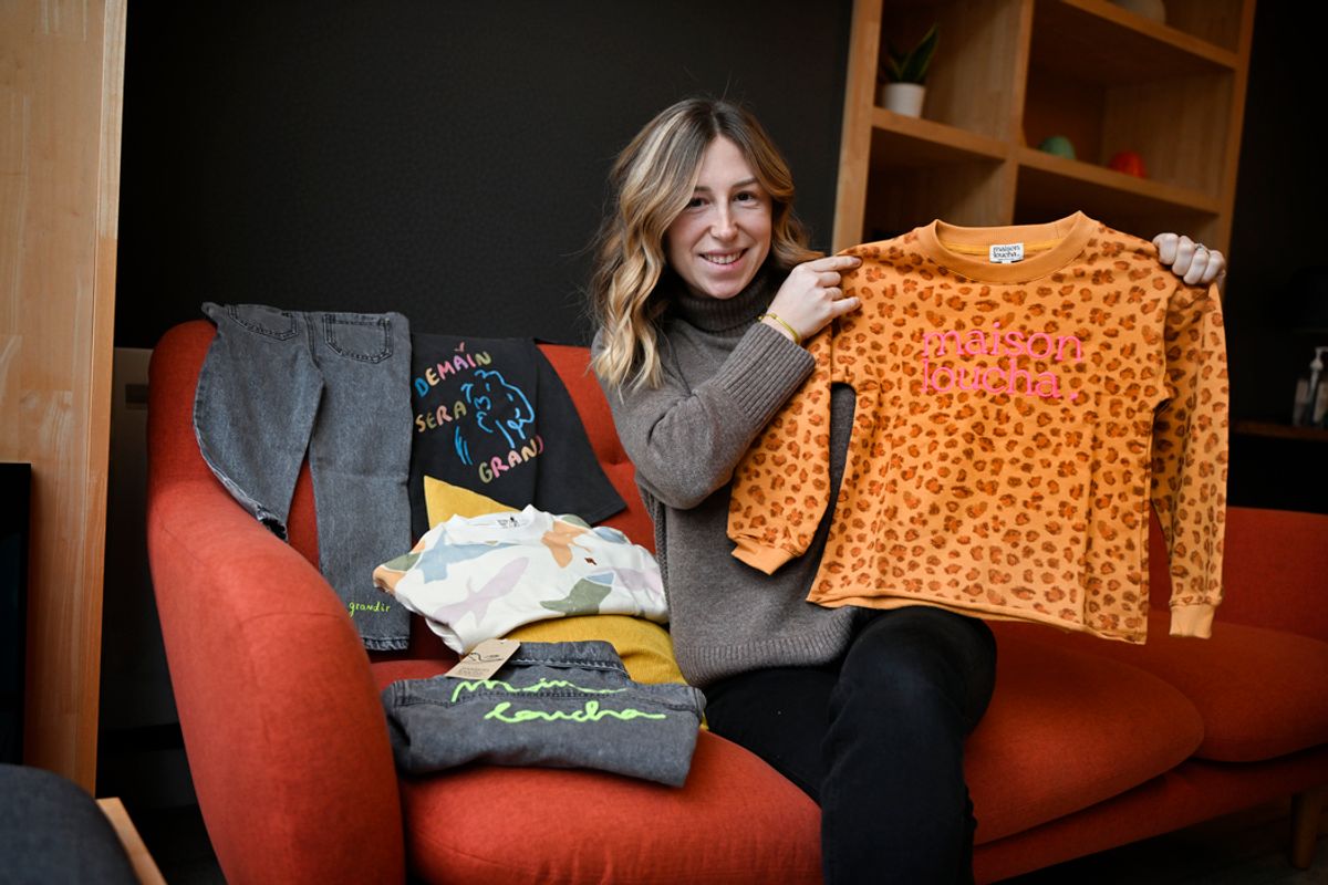 Une Clermontoise lance sa marque de vêtements pour enfants : voici l ...