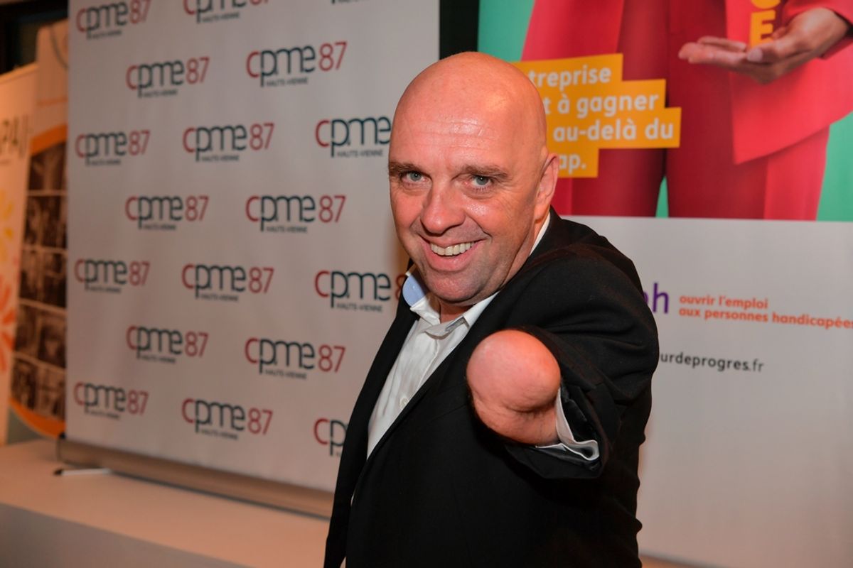 Philippe Croizon, de passage à Bourges ce mercredi : "La société est ...