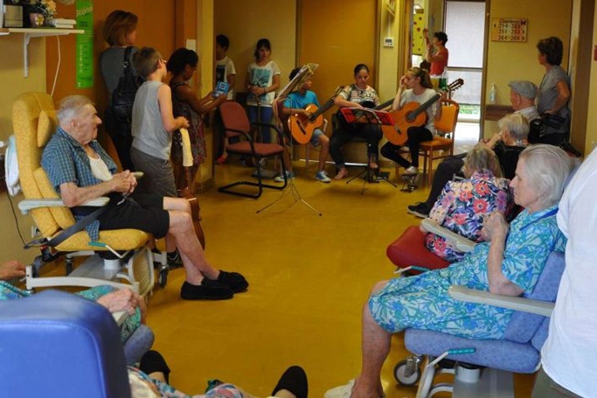 La musique réunit différentes générations - L'Yonne Républicaine