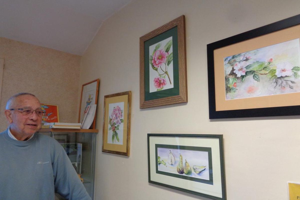 Jean Keller expose ses aquarelles - L'Yonne Républicaine