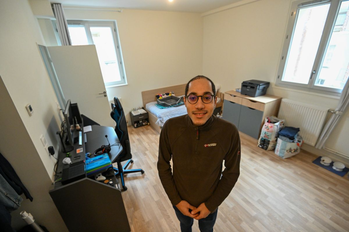 Christopher Thurin, 26 ans, a trouvé un logement et de la sérénité ...
