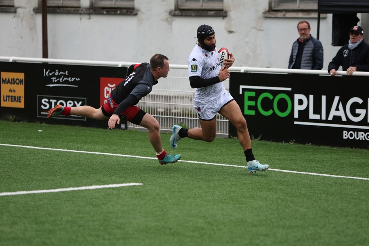 Le Bourges XV a été puni à Chalon, en Fédérale 2 de rugby - Le Berry ...
